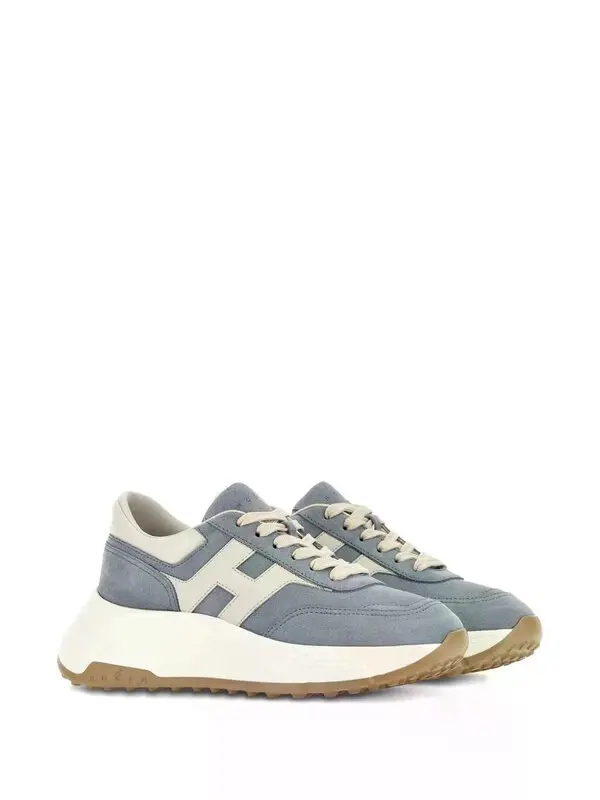 Hogan Hi-fi Leather Sneakers - Blue