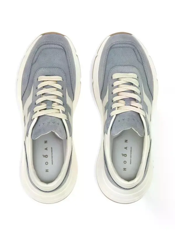 Hogan Hi-fi Leather Sneakers - Blue