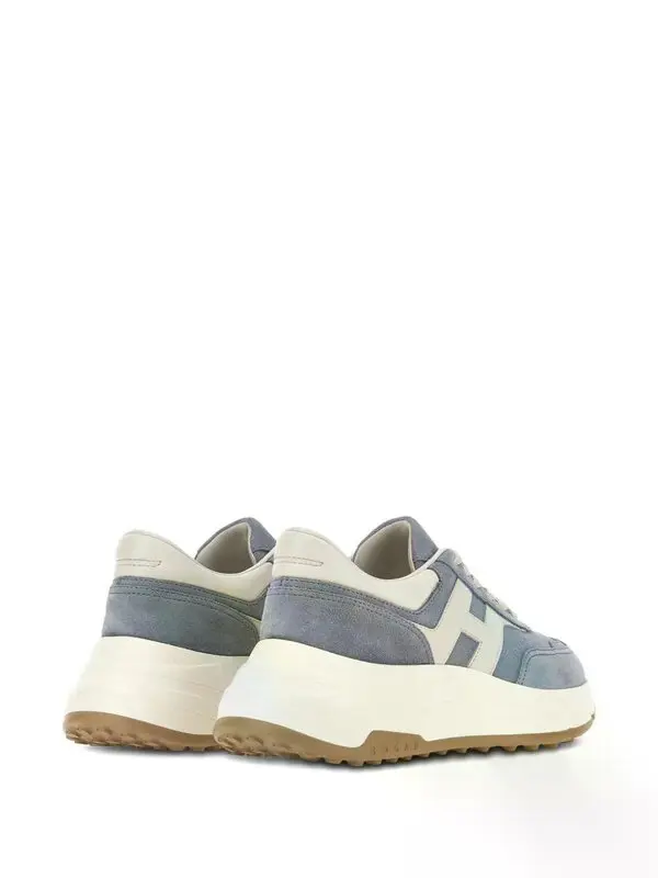 Hogan Hi-fi Leather Sneakers - Blue