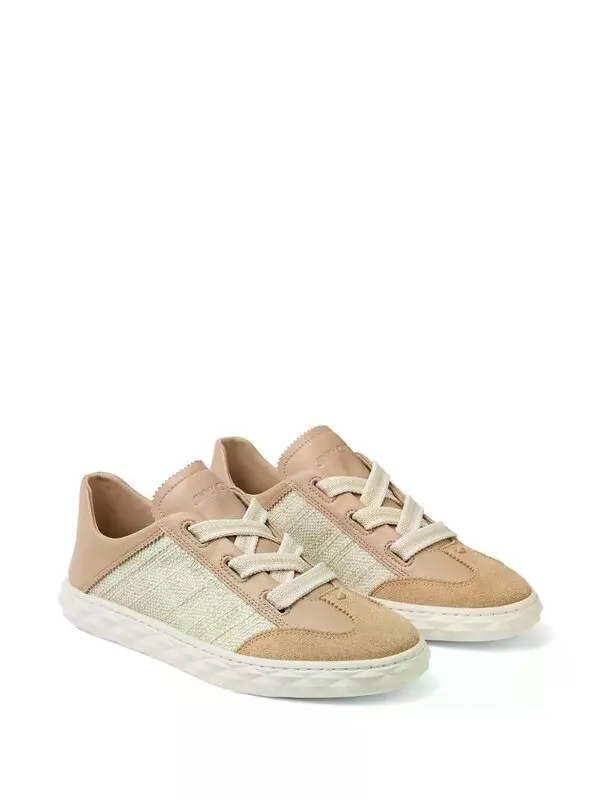 JIMMY CHOO Diamond Light Flex Sneakers - Neutrals