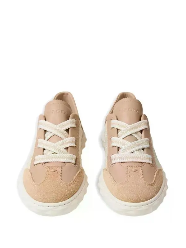 JIMMY CHOO Diamond Light Flex Sneakers - Neutrals