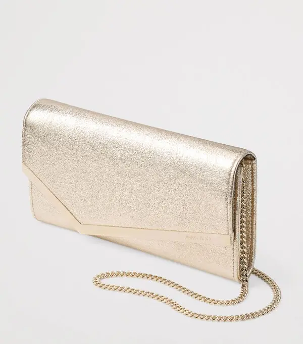 JIMMY CHOO Emmie Clutch Bag - Silver