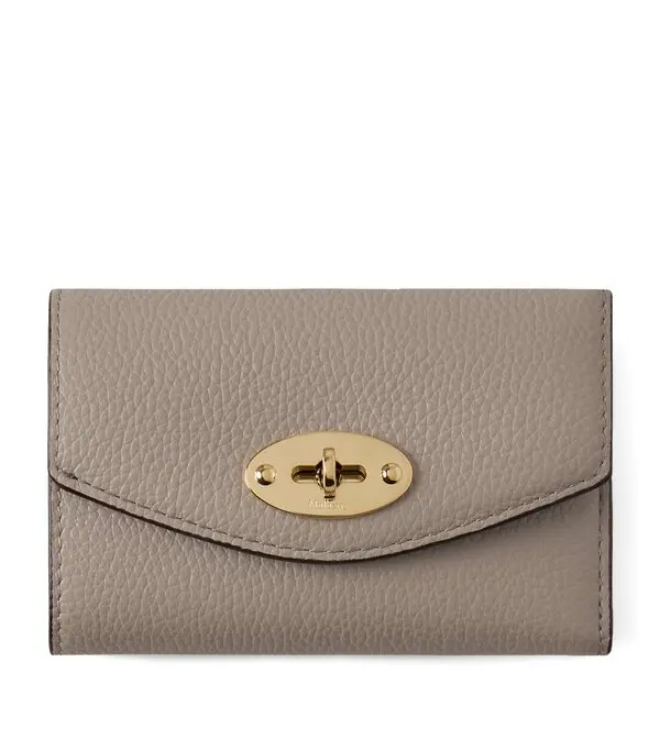 Mulberry Leather Folded Darley Wallet - Neutral