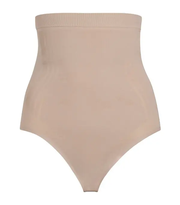 Spanx Sculpt Gofigure High-waist Briefs - Nude