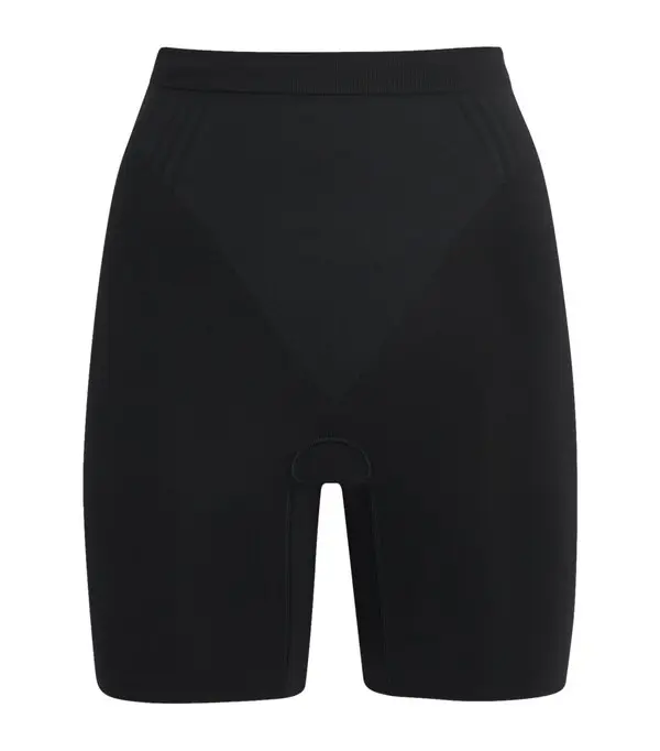 Spanx Sculpt Gofigure Mid-thigh Shorts - Black