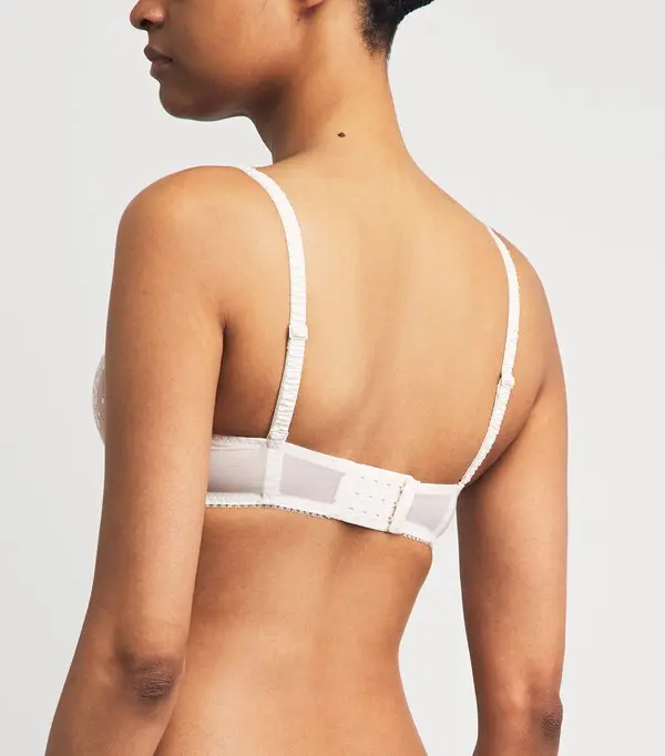 Simone Perele Lace Intrigue Half-cup Bra - Pink