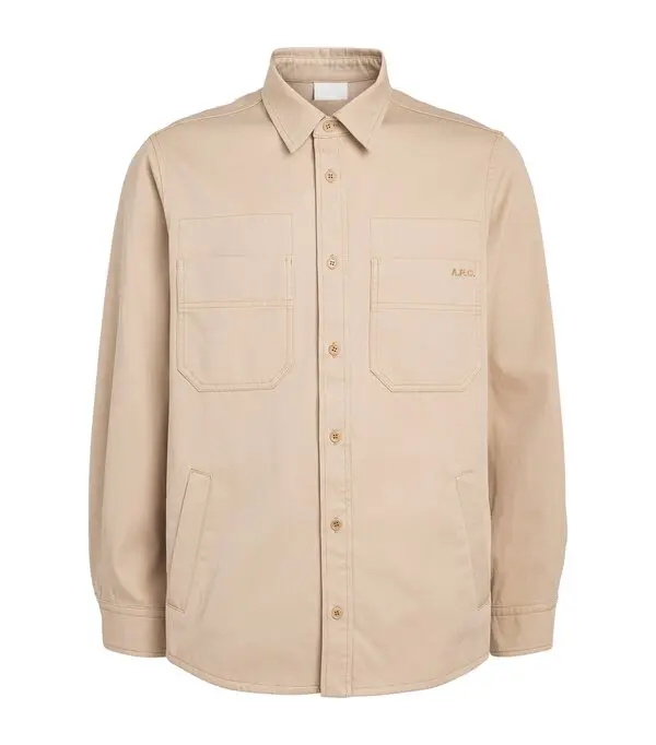A.p.c. Organic Cotton Noah Jacket - Beige