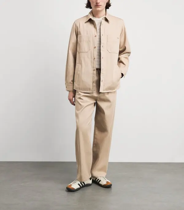 A.p.c. Organic Cotton Noah Jacket - Beige