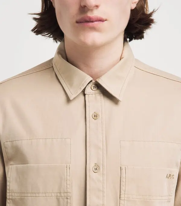 A.p.c. Organic Cotton Noah Jacket - Beige