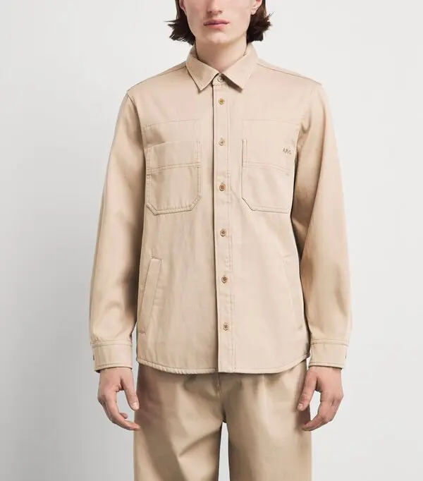 A.p.c. Organic Cotton Noah Jacket - Beige