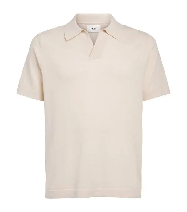 NN.07 Cotton-linen Ryan Polo Shirt