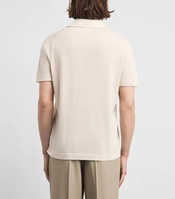 NN.07 Cotton-linen Ryan Polo Shirt