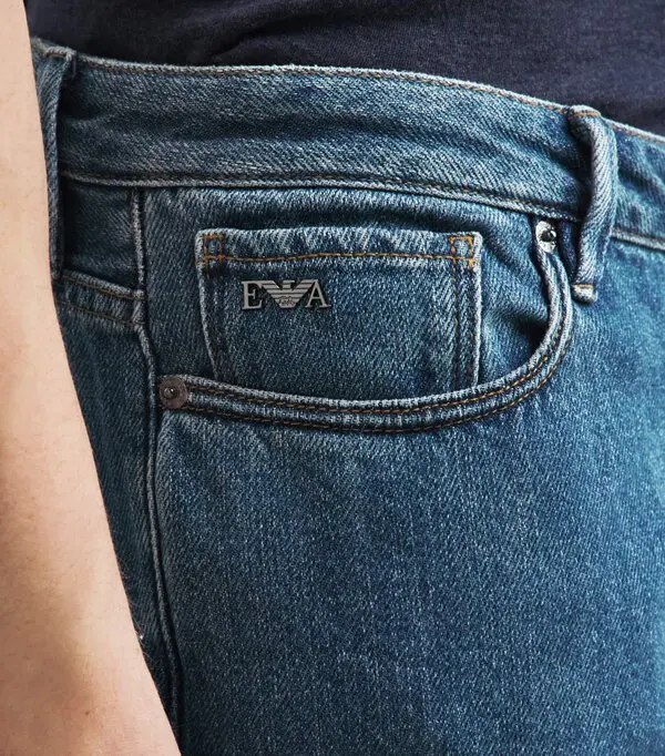 Emporio Armani J06 Slim Fit Jeans - Blue