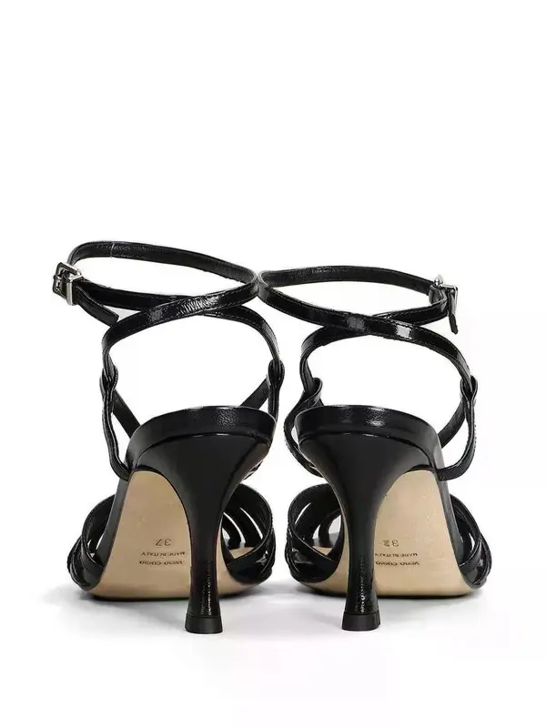 CHANTAL Strappy Buckle-fastening Sandals - Black