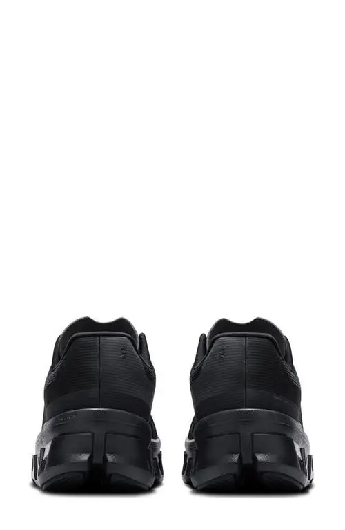 On Cloudmonster Void Sneakers - Black/black