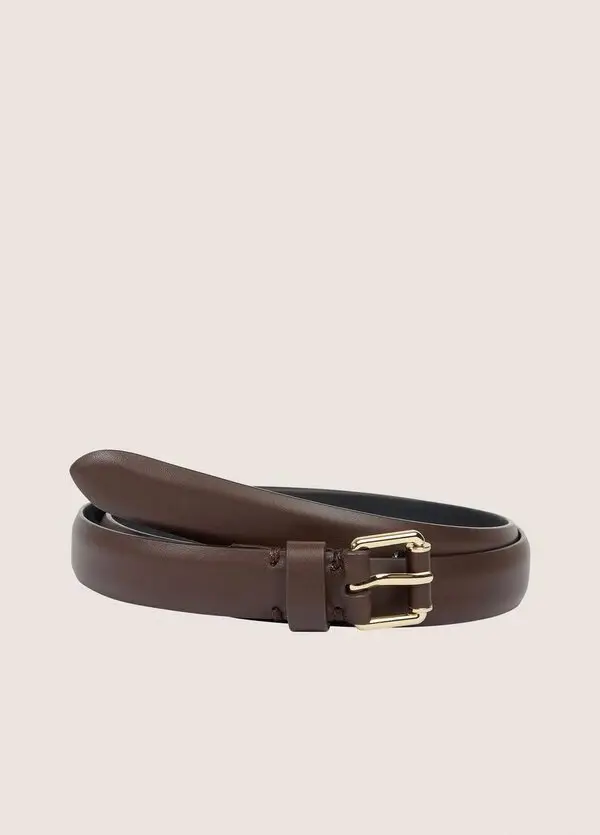 Vince Kaia 32mm Leather Belt - Date