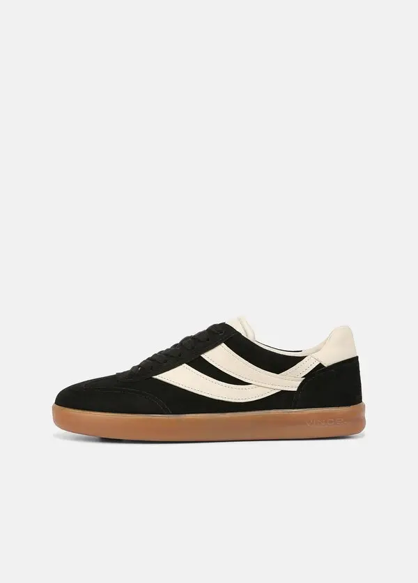 Vince Oasis Leather Sneakers - Black