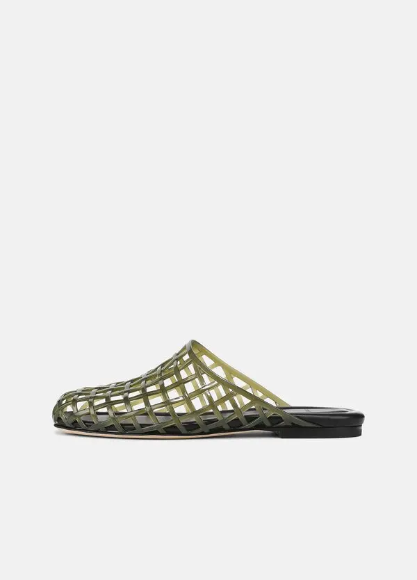 Vince Barcelona Jelly Sandal - Chive