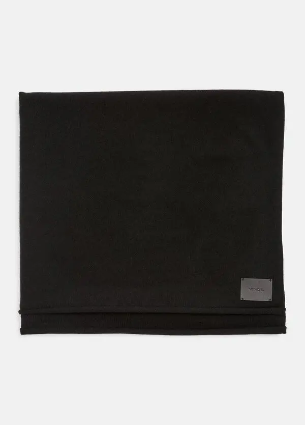 Vince Plush Cashmere Blanket Wrap - Black