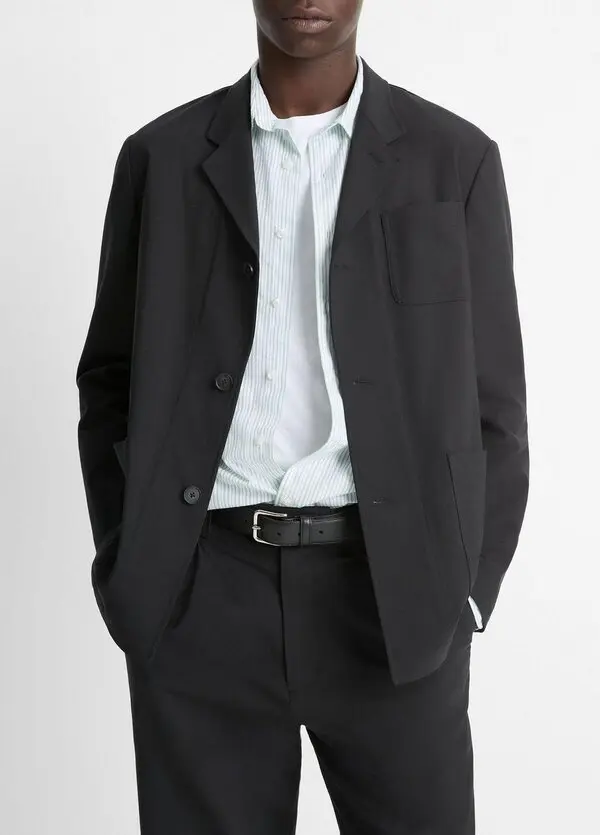 Vince Tailored Utility Blazer