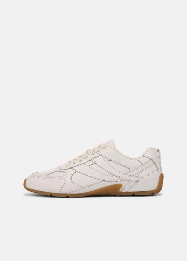 Vince Mojave Leather & Suede Trainers - Sabbia Multi
