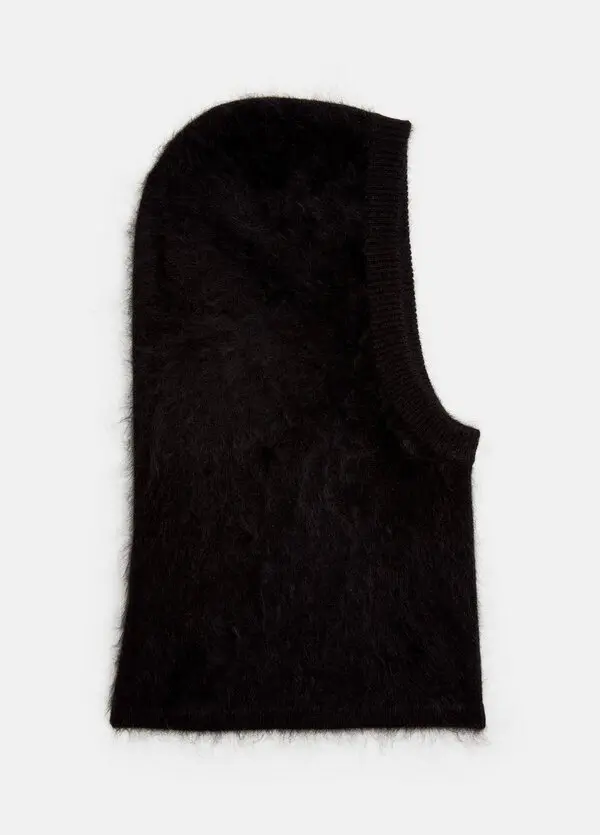 Vince Brushed Cashmere Balaclava - Black