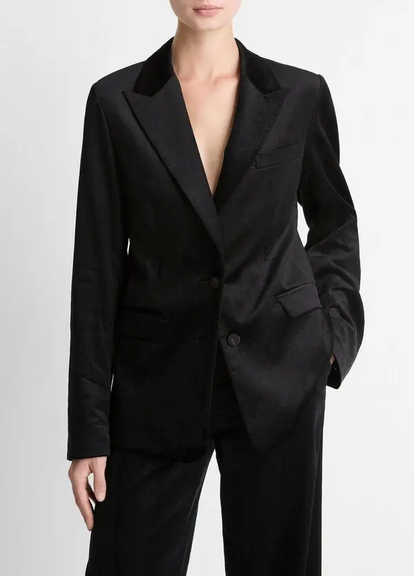 Vince Italian Velvet Blazer
