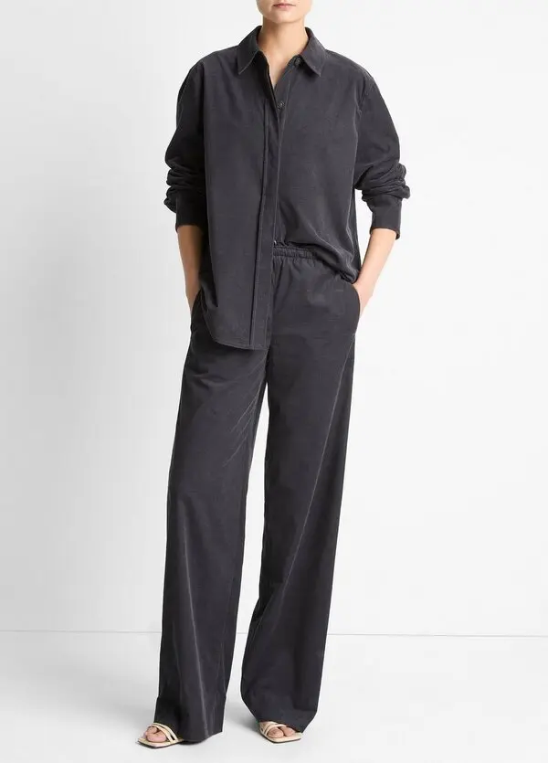 Vince Cotton Corduroy Pull-on Pant