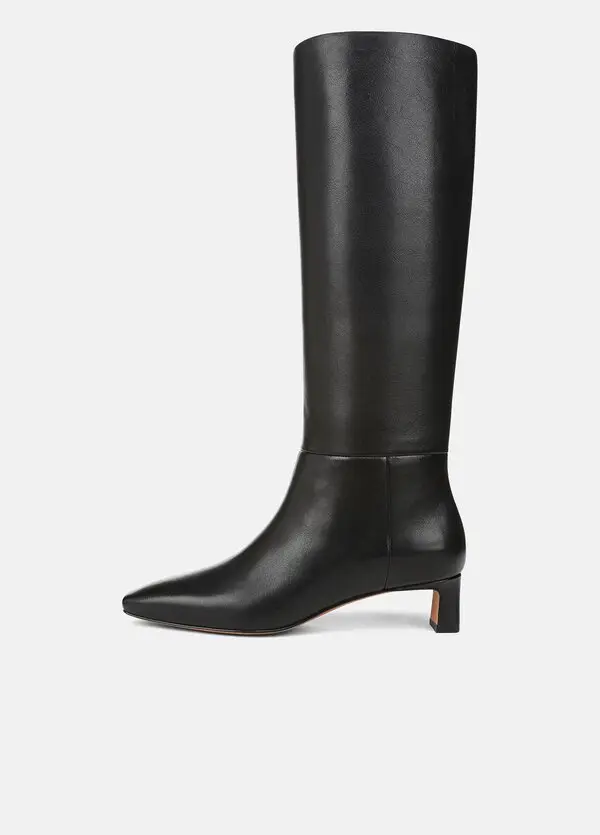 Vince Harlan Knee High Boots - Black