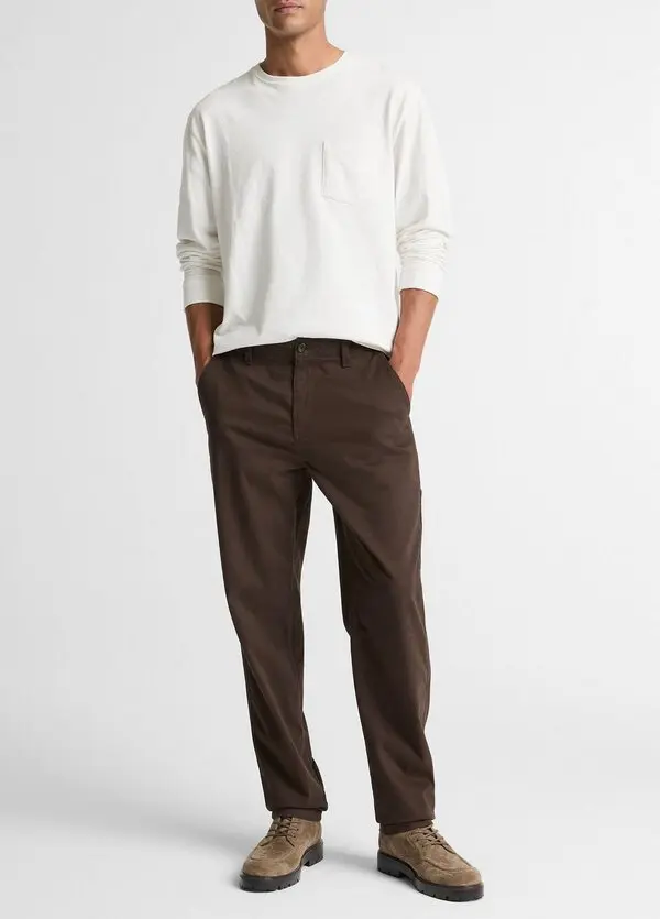 Vince Owen Athletic Stretch-cotton Utility Pant - Mission