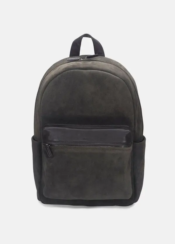 Vince Suede Backpack - Driver Green