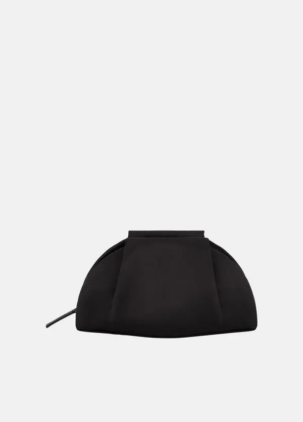 Vince Ava Leather Clutch - Black