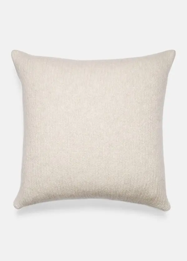 Vince Wool And Cashmere Cardigan-stitch Pillow - Lace