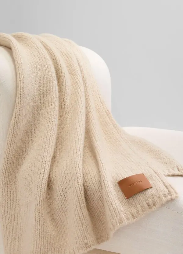 Vince Cashmere-silk Jersey Throw - Lace