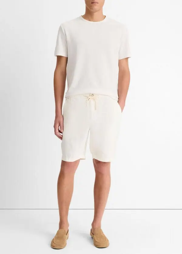 Vince Lightweight Hemp Drawstring Shorts