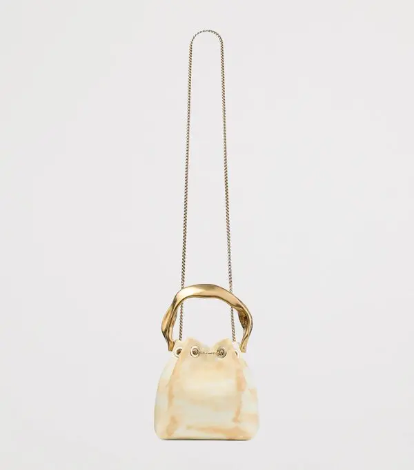 JIMMY CHOO Bon Bon Lambskin Top-handle Bag