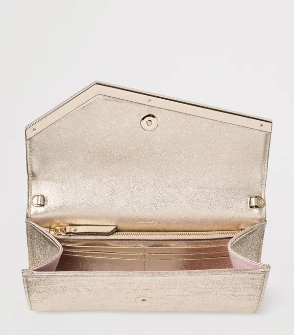 JIMMY CHOO Emmie Clutch Bag - Silver