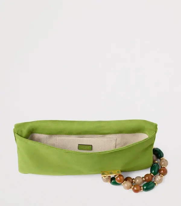 JIMMY CHOO Zandra Lambskin Clutch Bag