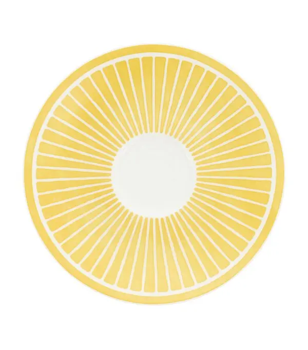 Christofle Malmaison Riviera Teacup And Saucer - Yellow