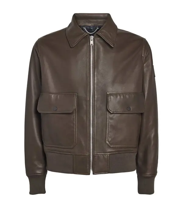 Belstaff Leather Pilot Jacket