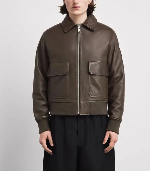 Belstaff Leather Pilot Jacket