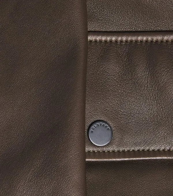 Belstaff Leather Pilot Jacket