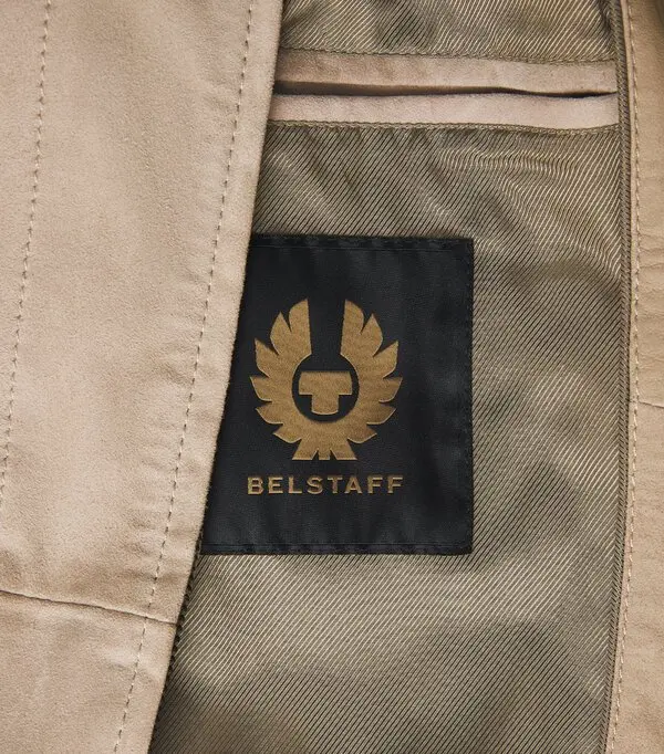 Belstaff Seaway Suede Bomber Jacket
