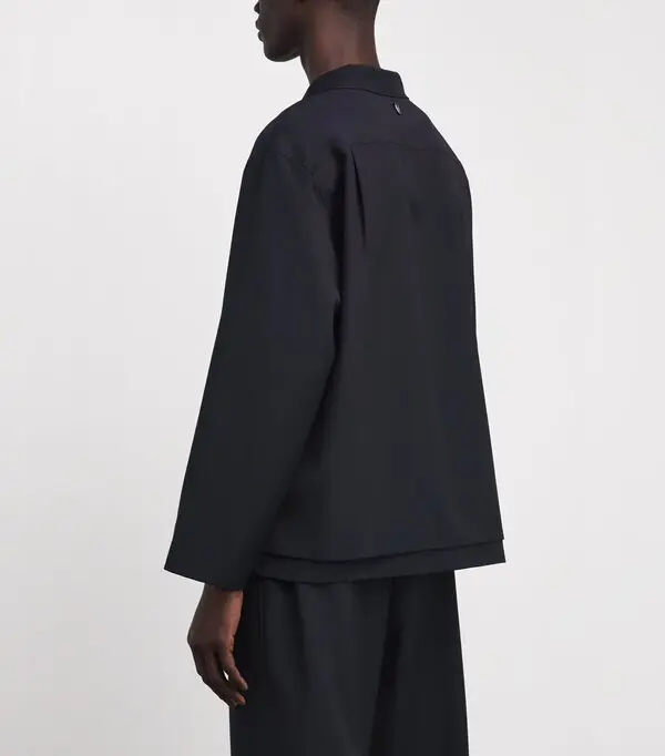 LE17SEPTEMBRE Oversized Camp Collar Shirt