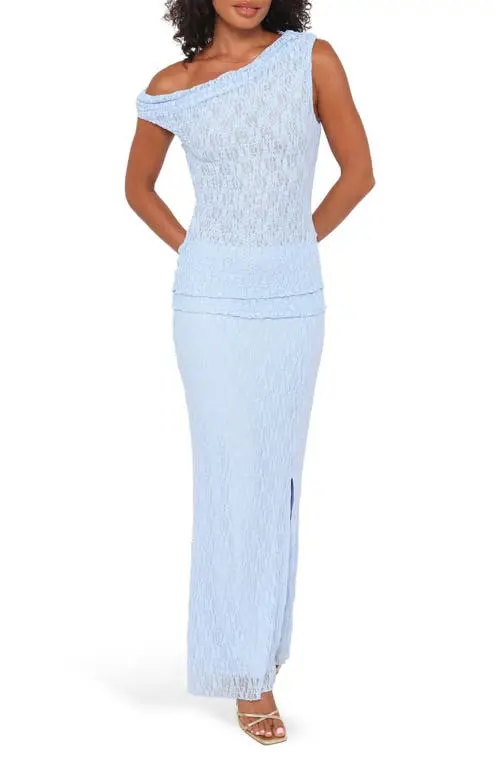 PETAL & PUP Faeriel One-shoulder Knit Top