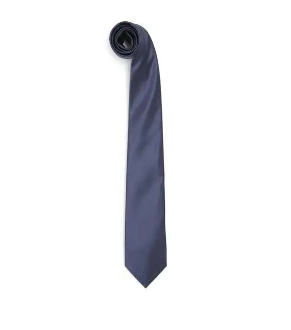 Emporio Armani Silk Neck Tie - Blue