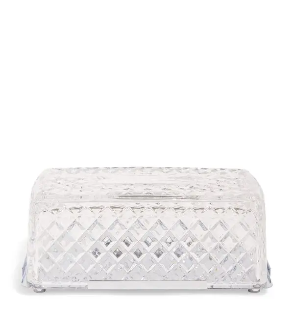 ZODIAC Crystal Mirella Tissue Box - Metallic