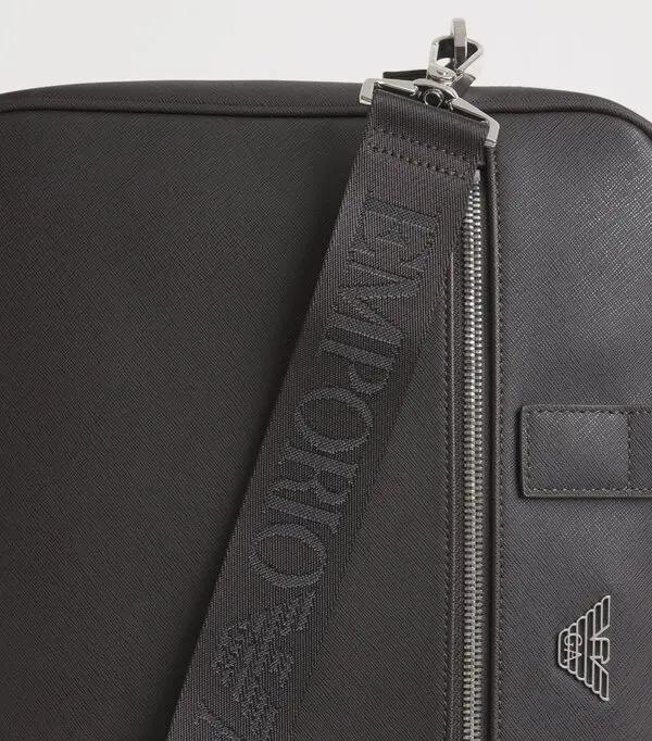 Emporio Armani Saffiano Leather Briefcase