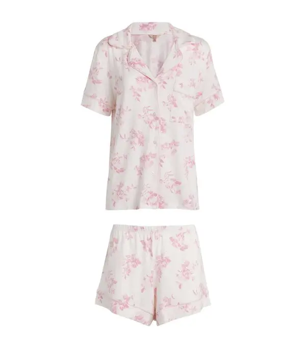 Eberjey Floral Gisele Pyjama Set - Pink