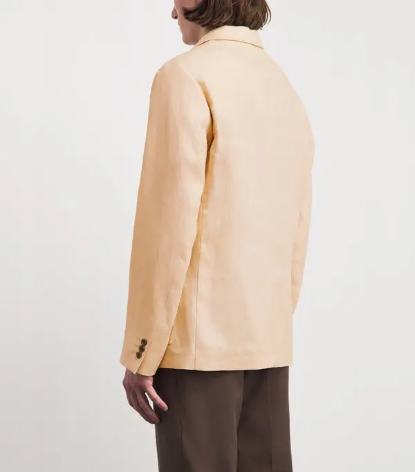 NN.07 Nn07 Jordin Double-breasted Linen Blazer